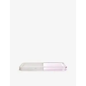 REFLECTIONS COPENHAGEN Mad Small Crystal And Onyx Tray - Multi