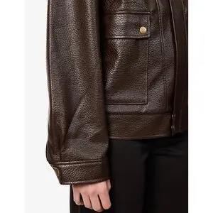 Paige Ashland Faux Leather Jacket