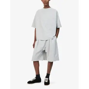 SEVENTH Raw-hem Cotton Shorts