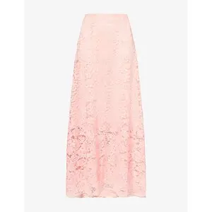 Mona Alshebil Lace Maxi Skirt