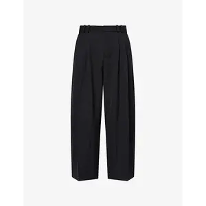 Studio Nicholson Double-pleat Volume Wool-blend Trousers