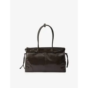 Prada Bonnie Large Leather Handbag - Green