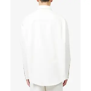 Loewe Anagram-embroidered Cotton Overshirt