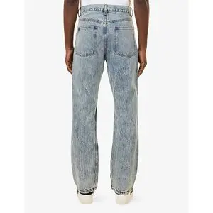 1886 Faded Wash Boot-leg Denim Jeans
