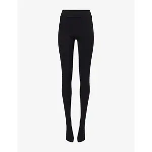 Magda Butrym High-rise Stretch-cotton Tights