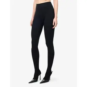 Magda Butrym High-rise Stretch-cotton Tights