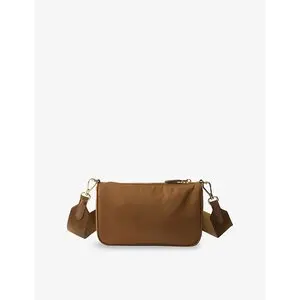 Prada Re-nylon And Saffiano Leather Mini Shoulder Bag