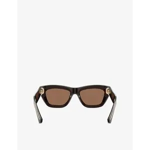 Burberry Cat Eye-frame Acetate Sunglasses