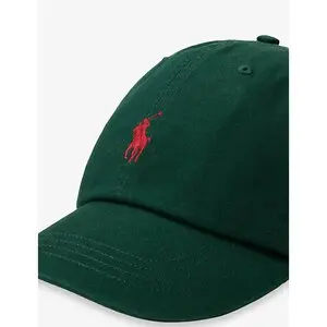 Polo Ralph Lauren Cotton Twill Cap With Embroidered Logo - College Green