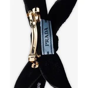 Prada Velvet Hair Clip