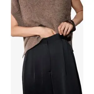 Whistles Balloon-leg Satin Trousers