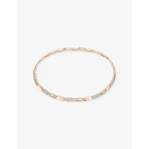 Messika 18ct Rose-gold And 2.65ct Diamond Necklace - Pink