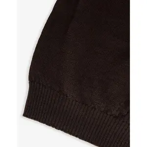 Rick Owens Domed Knitted Wool Beanie - Grease