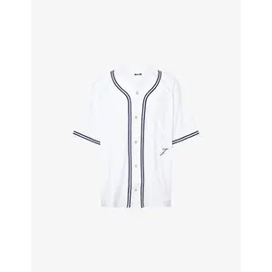 Jacquemus Contrast-trim Cotton-blend Shirt
