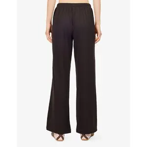 SPORTY & RICH Serif Logo Retro Woven Jogging Bottoms