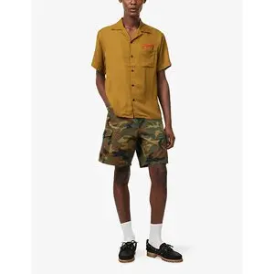 AUSTIN POST Straight-fit Cotton Cargo Shorts