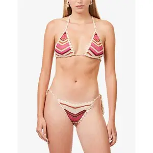Devon Windsor Aida Knitted Bikini Top