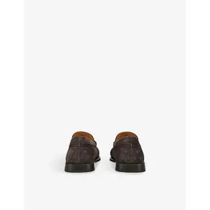TOD'S Suede Penny Strap Loafers