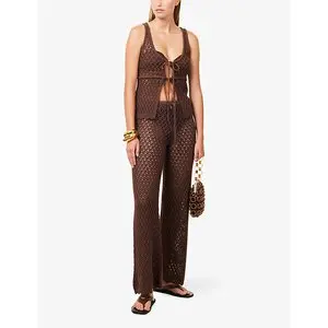 4TH & RECKLESS Katerina Crochet Knit Top
