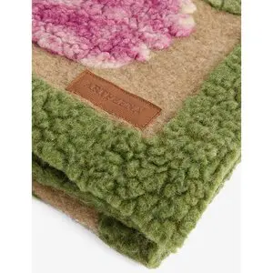 ARTFEENA 3d -pattern Wool-blend Blanket 183cm X 153cm