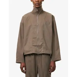 THE COUTURE CLUB Funnel-neck Zip-through Woven Jacket