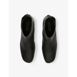 TOTEME Soft Leather Heeled Ankle Boots