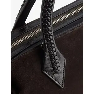 METIER Vérité City Small Suede Top-handle Bag
