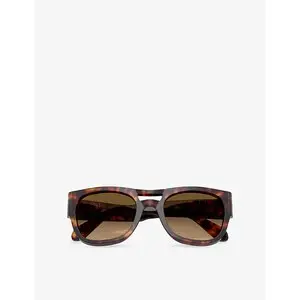 Persol Po0064s Pillow-frame Acetate Sunglasses