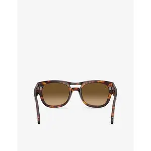 Persol Po0064s Pillow-frame Acetate Sunglasses