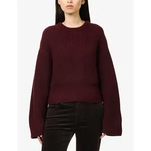 Good American The Chunky Rib Knitted Jumper