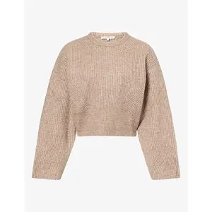 Good American Rib Knitted Jumper - Dusk