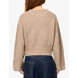 Good American Rib Knitted Jumper - Dusk