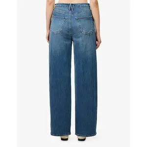 Good American Vintage Wide-leg Denim Jeans