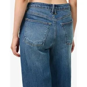 Good American Vintage Wide-leg Denim Jeans