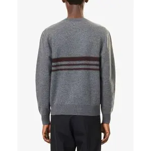 CRAIG GREEN Felt Stripe Merino-wool Jumper