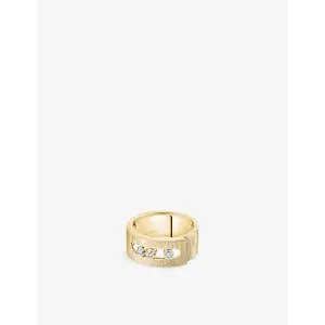 Messika Move Noa Gold And Diamond Ring - Yellow
