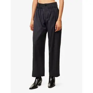 Isabel Marant Étoile Mayera Wide-leg Wool Trousers