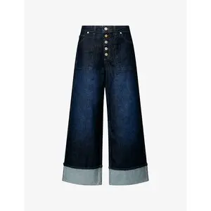 DAMSON MADDER Gigi Wide-leg Denim Jeans
