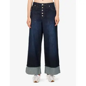 DAMSON MADDER Gigi Wide-leg Denim Jeans