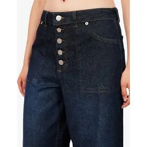 DAMSON MADDER Gigi Wide-leg Denim Jeans