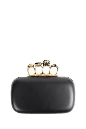 ALEXANDER MCQUEEN Knuckle Clutch With Chain