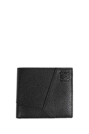 Loewe Puzzle Bifold Coin Wallet Black