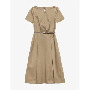 Prada Cotton Midi Dress - Grey