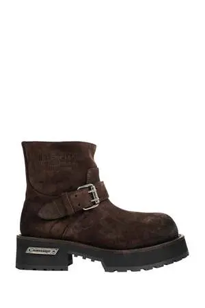 Balenciaga Venom Mini Bootie With Buckle Detail - Brown