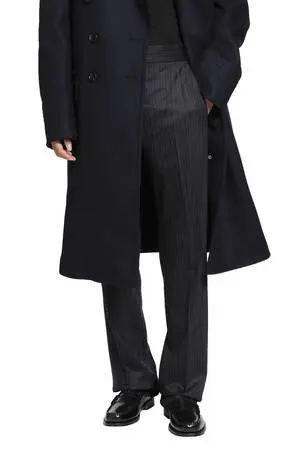 TOM FORD Herringbone Stripe Wool Trousers