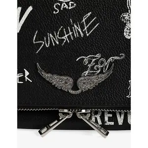 Zadig&Voltaire Rocky Arty Tag Leather Bag