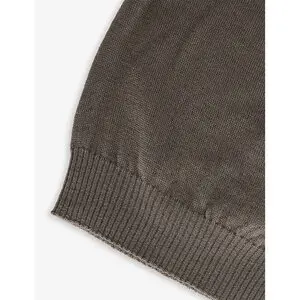 Rick Owens Domed Knitted Wool Beanie