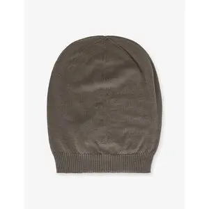 Rick Owens Domed Knitted Wool Beanie