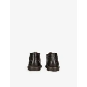 Santoni Detroit Leather Loafers