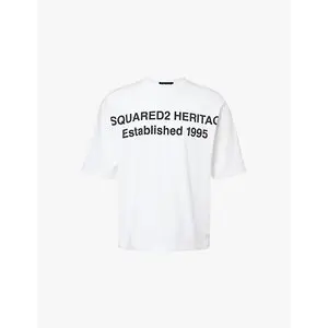 Dsquared2 Heritage Oversized Cotton T-shirt - White